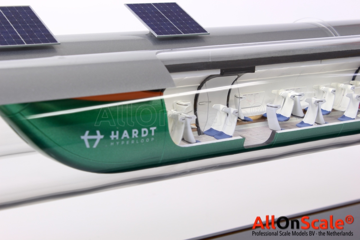 Hardt Hyperloop | AllOnScale Technical Scalemodels